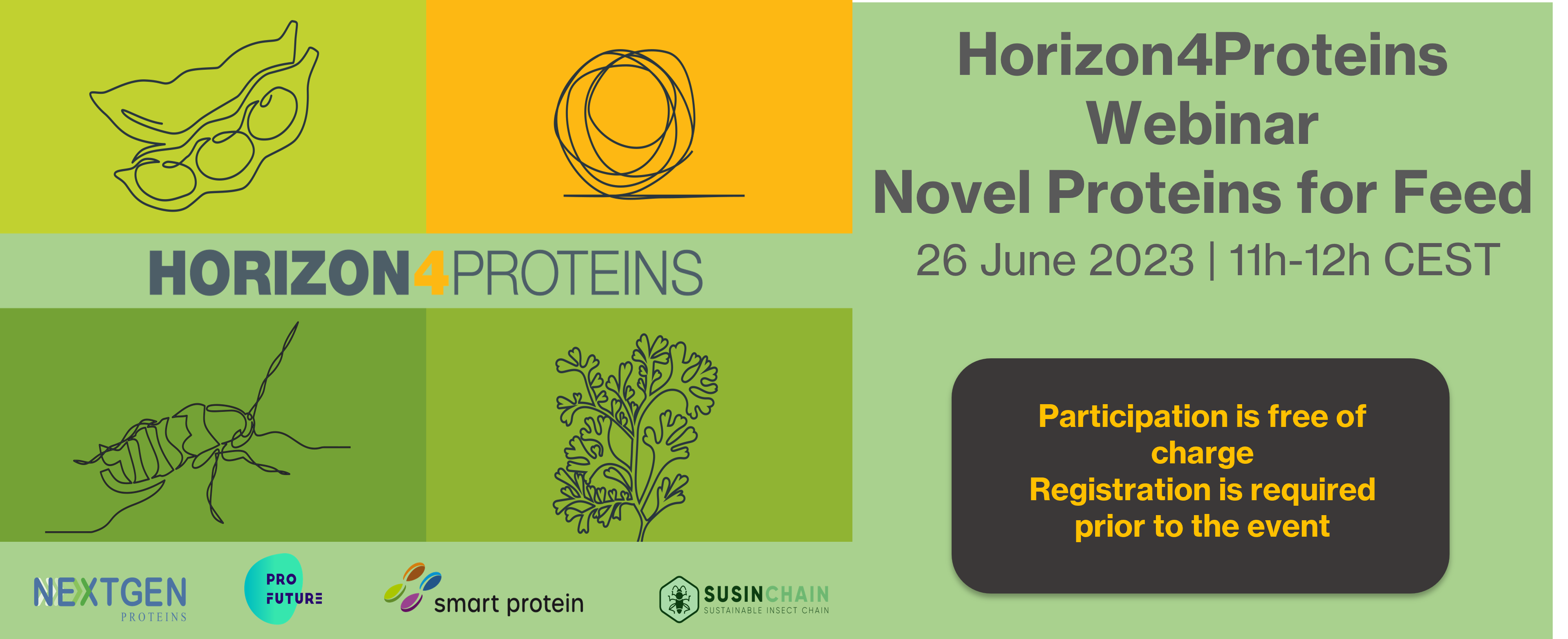 Horizon4Proteins Webinar on Novel Proteins for feed - NextGenProteins